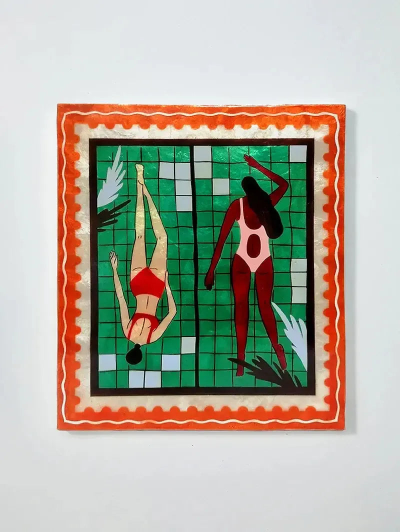 Jones & Co | Resort Laps Wall Tile Art — Homing Instincts